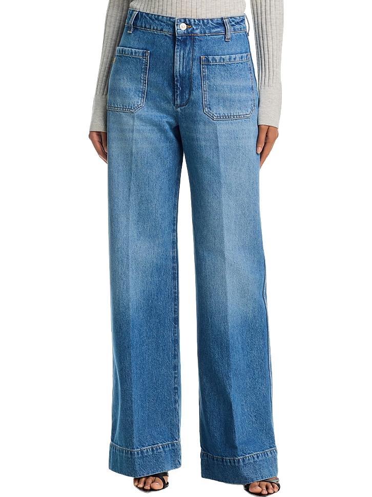 VICTORIA BECKHAM Victoria Beckham Alina Wide Leg Jeans